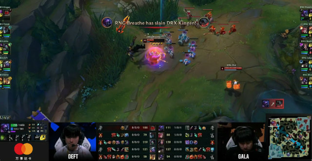 S12：RNG首秀失败不敌DRX，Zeka阿卡丽斩获MVP_腾讯新闻