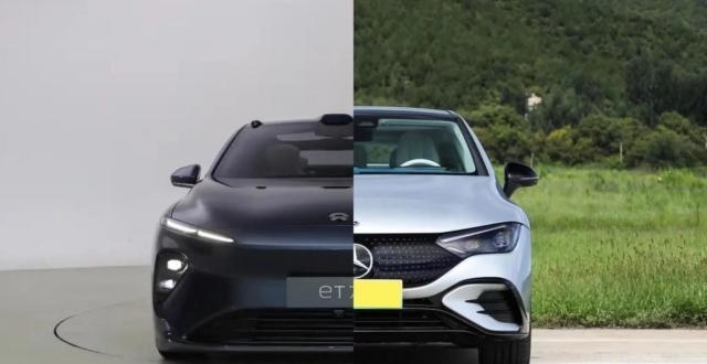 奔驰EQE对比蔚来ET7，销量断崖式差距，那产品力呢？_腾讯新闻