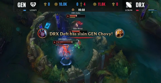 GEN对阵DRX第三局：Zeka无解阿卡丽！DRX拿到赛点_腾讯新闻