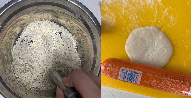 为立冬吃一顿饺子女子用挂面和面火腿肠擀皮不能少了仪式感 腾讯新闻