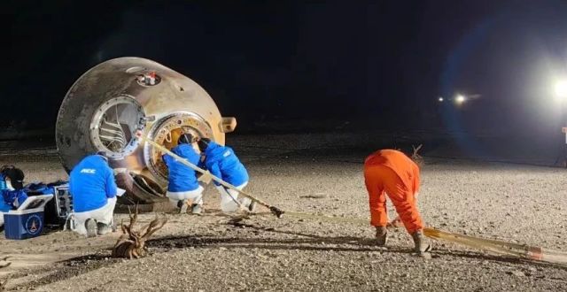 神十四载人飞行任务取得圆满成功 腾讯新闻