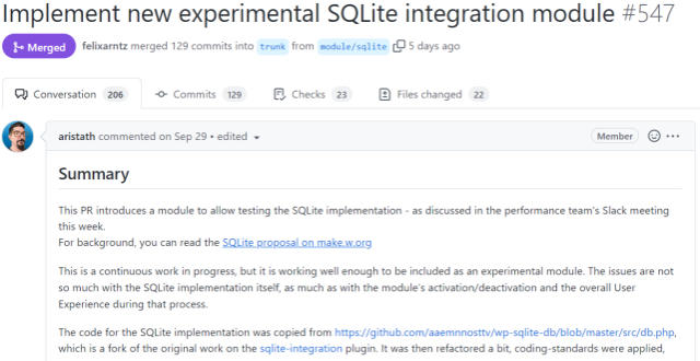 WordPress 正在测试对 SQLite 的支持_腾讯新闻