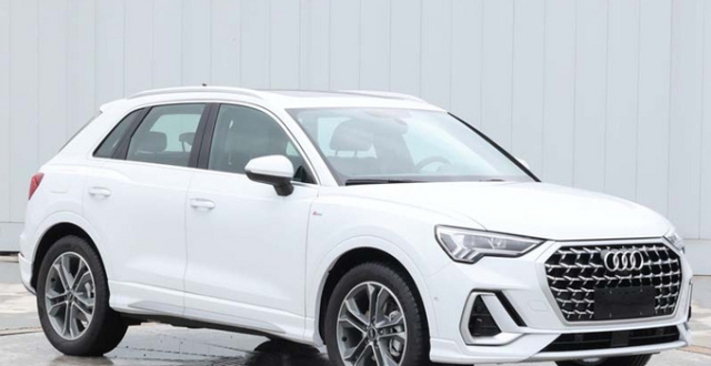 奥迪新Q3实拍曝光！换S8同款格栅 搭1.5T发动机_腾讯新闻