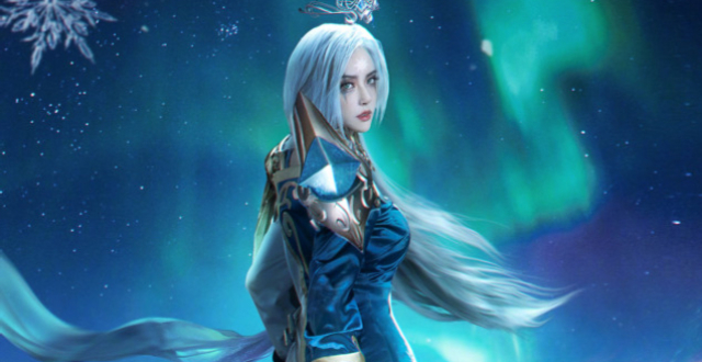 LPL女解说Rita本色出演！Cos北极星黛安娜！真女神下凡_腾讯新闻