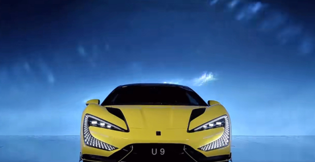 仰望U9电动超跑发布 0-100km/h加速达到2秒级_腾讯新闻