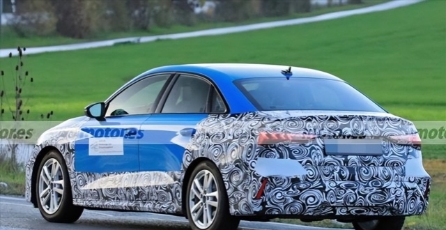 2023款“奥迪A3”路试曝光，换装1.5T＋48V轻混系统，年底国产_腾讯新闻