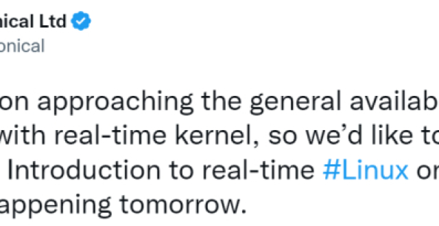 Ubuntu 的实时内核（Real-Time Kernel）接近 GA 状态_腾讯新闻