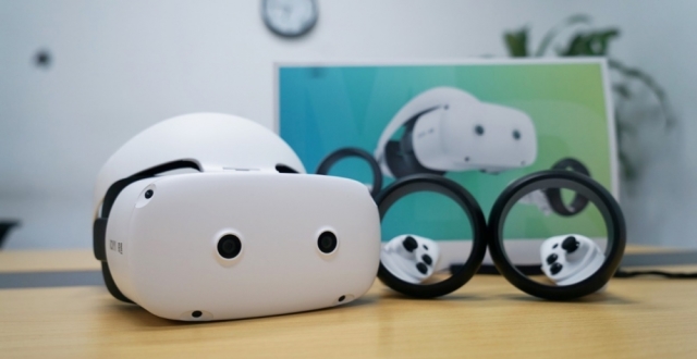 奇遇MIX VR一体机评测：MR愿景是新鲜感的源泉_腾讯新闻