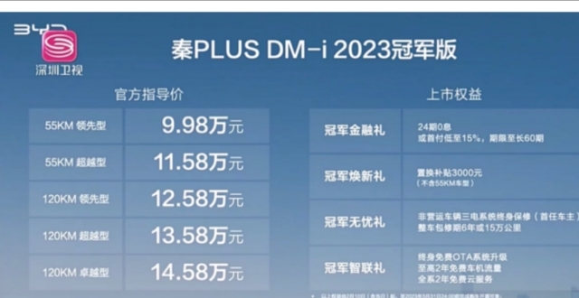 2023款秦plusDMi的价格战策略_腾讯新闻
