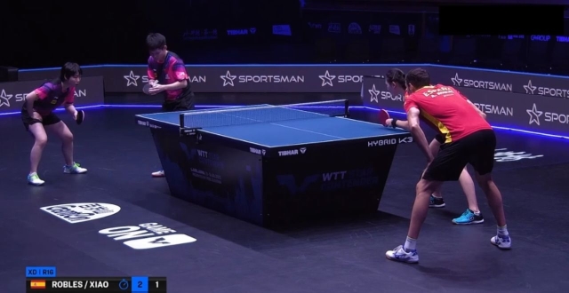 WTT球星挑战赛卢布尔雅那站混双1/8决赛 林诗栋/蒯曼3-2罗伯勒斯/肖瑶茜_腾讯新闻