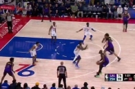 【回放】NBA常规赛：湖人vs76人第3节中文解说回放_腾讯新闻