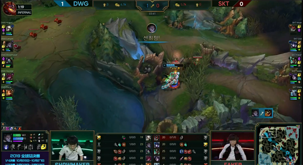 SKT无缘LCK常规赛第一，解说记得：DWG赛区情况像BLG