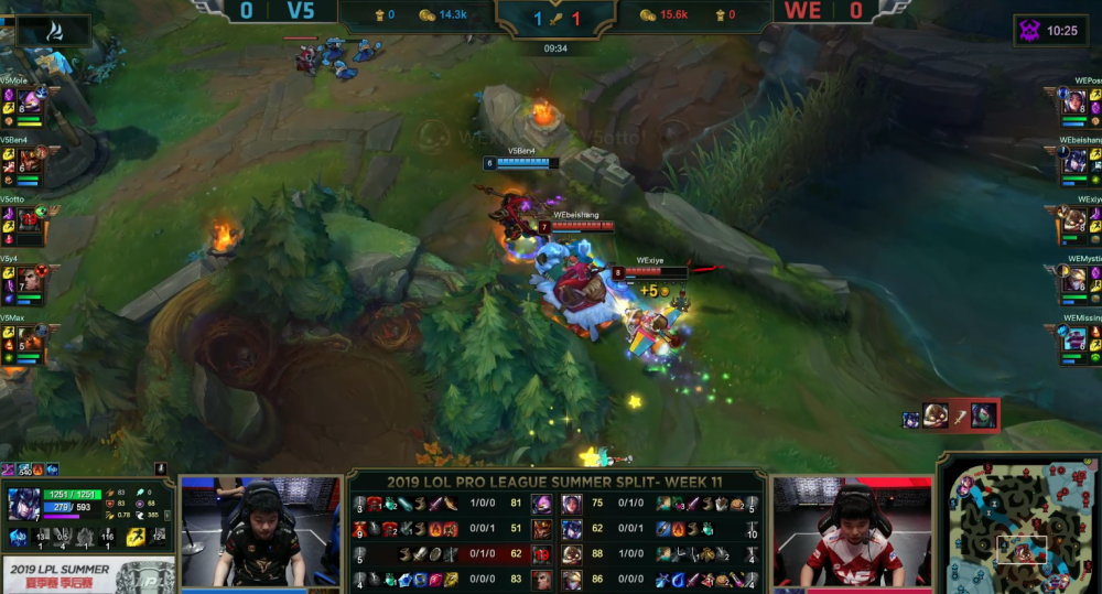 LOL：otto与兮夜宿命对决首局惨败，对位领先两把无尽！