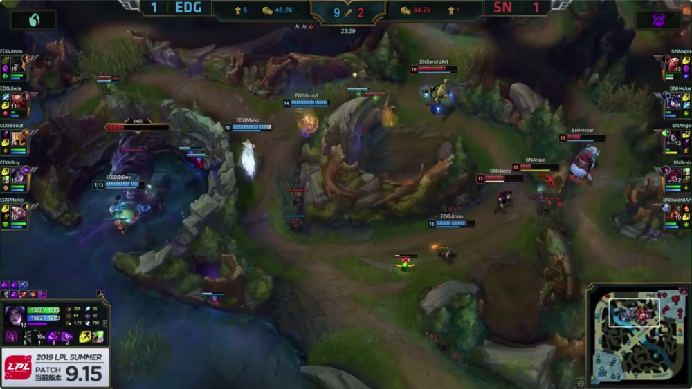 7时已到，jinoo碾压maple成为大魔王，EDG拿下赛点