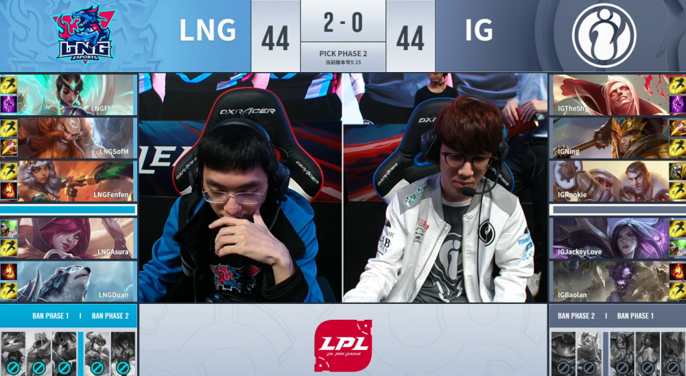LOL：LNG大比分击败IG，锅老师爆粗口：这是真没想到！
