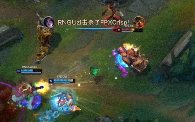 LPL：RNG1：0FPX，Doinb亚索被F6击杀
