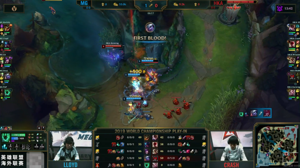 LOL：HKA单带拉扯击溃对手，MEGA反向运营太下饭！