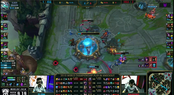 AD位小法师发挥出色，HKA击败ISG晋级S9小组赛