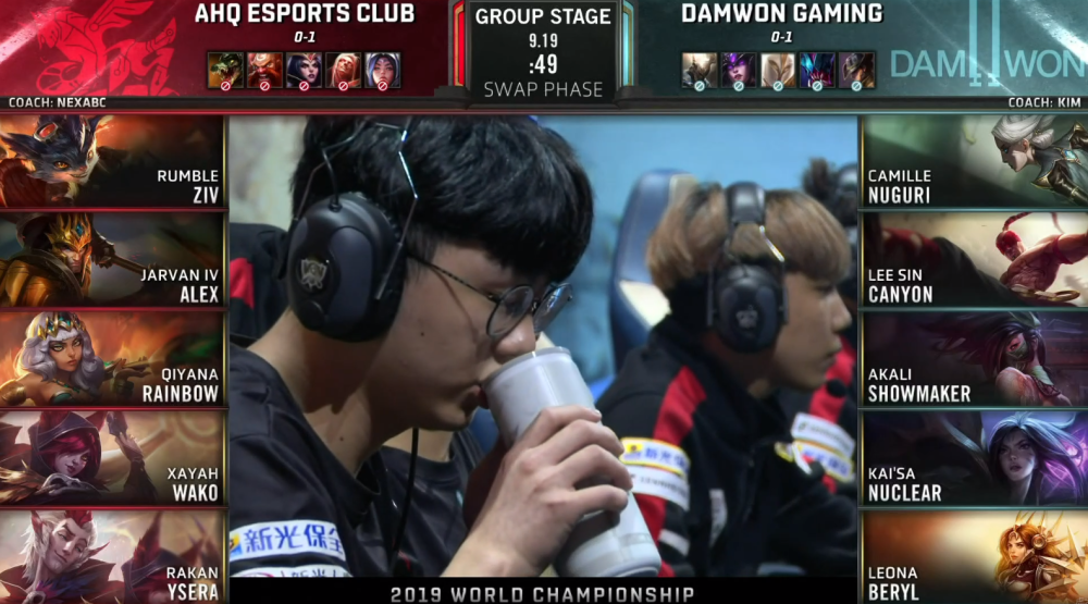 LOL：AHQ大招流团战体系，拜倒在DWG的对线和运营之下！