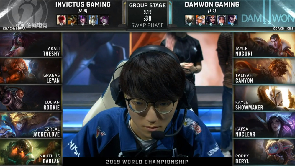 乐言酒桶无节奏，DWG天使后期无解，iG小组赛首败Theshy尽力了