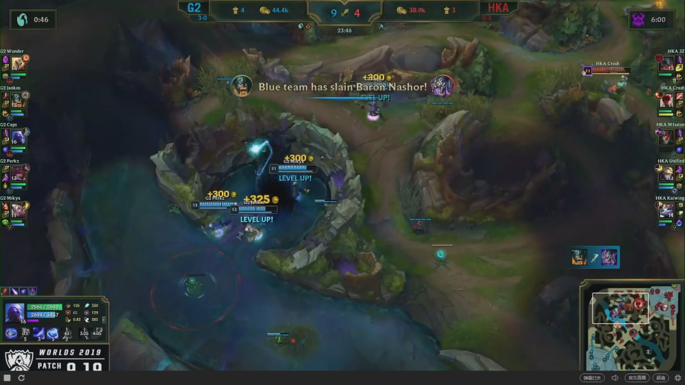 G2击败HKA获得胜利