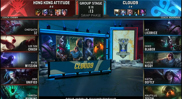 C9为打野艾克正名，HKA六连败出局 AHQ是LMS最后希望