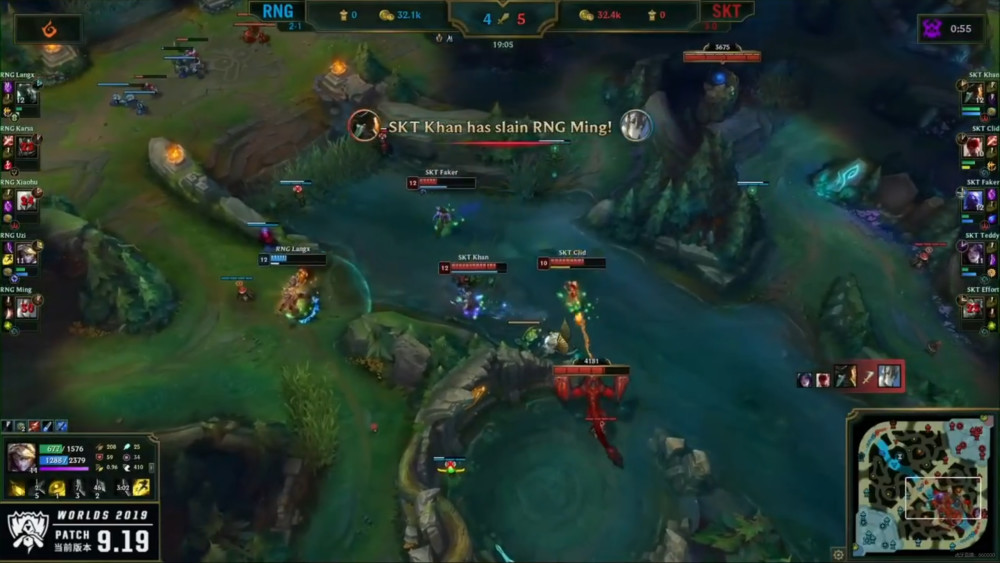 网友热议SKT再次击败RNG：一抢天使完全没效果，小明也开始迷了？