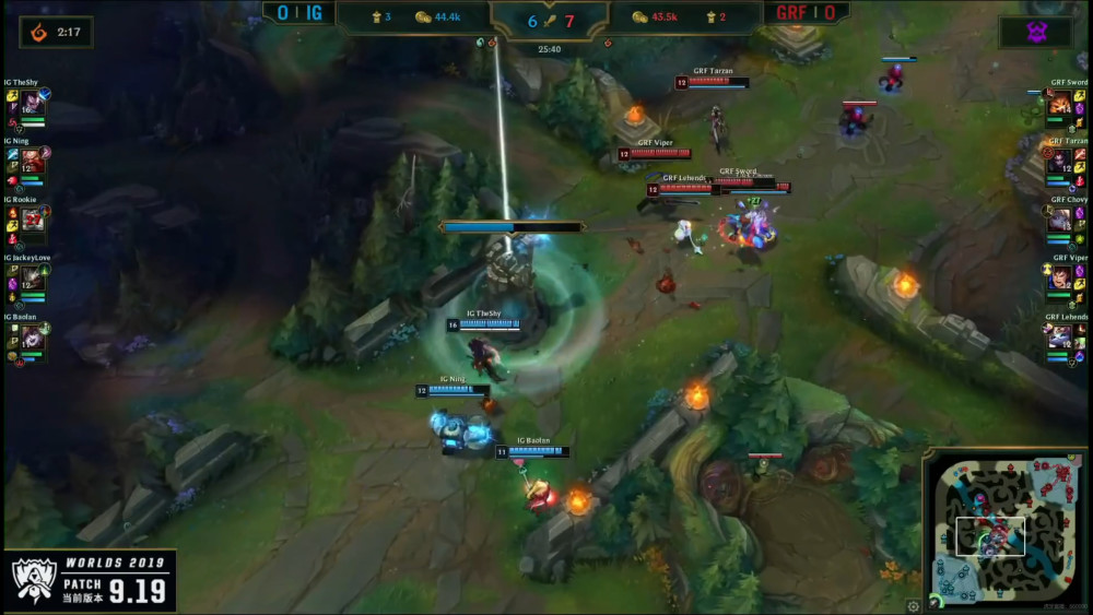 LPL网友热议iG首局拿下GRF：现场教学，RNG学会了吗？露露配大嘴