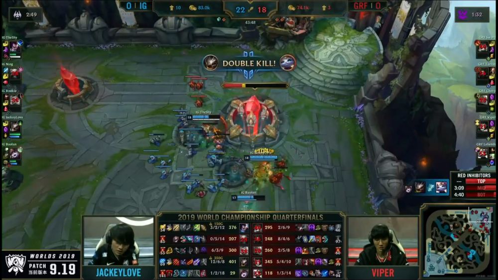 LPL网友热议iG首局拿下GRF：现场教学，RNG学会了吗？露露配大嘴