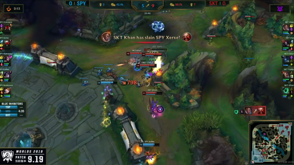 LOL：SPY拿出机器人却错失好局，网友：我以为兔子队回来了