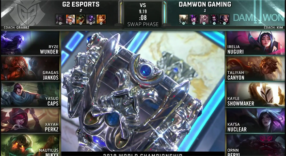 牛国瑞表现差强人意 引众多解说吐槽，G2晋级四强观众嗨翻全场