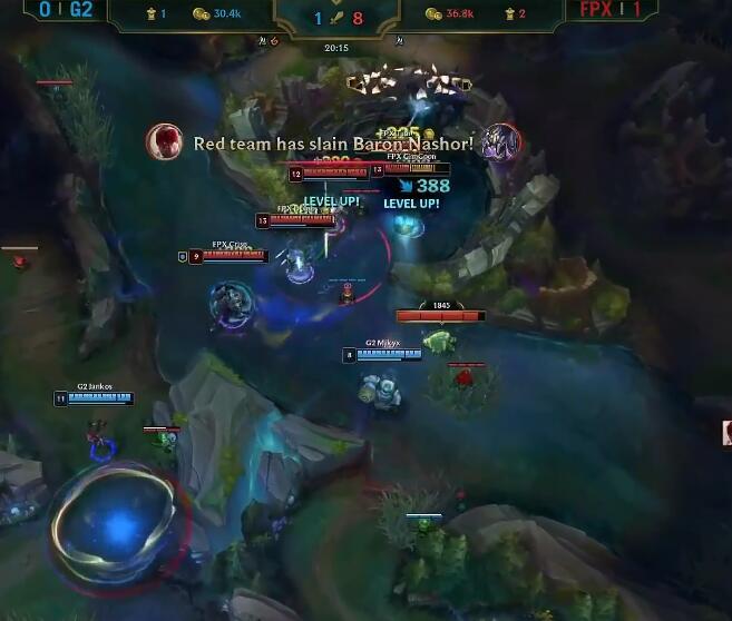 FPX2-0拿到赛点，主场暂停也难救G2，S9铁律3-1要被打破