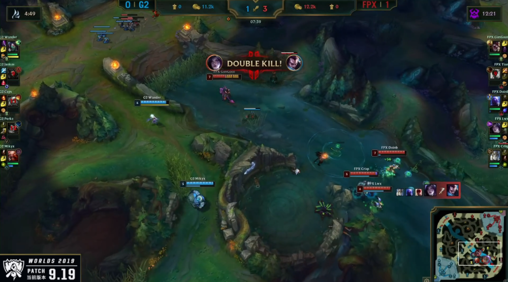 LOL：FPX轻松拿下赛点，解说米勒直呼：G2被打懵了！