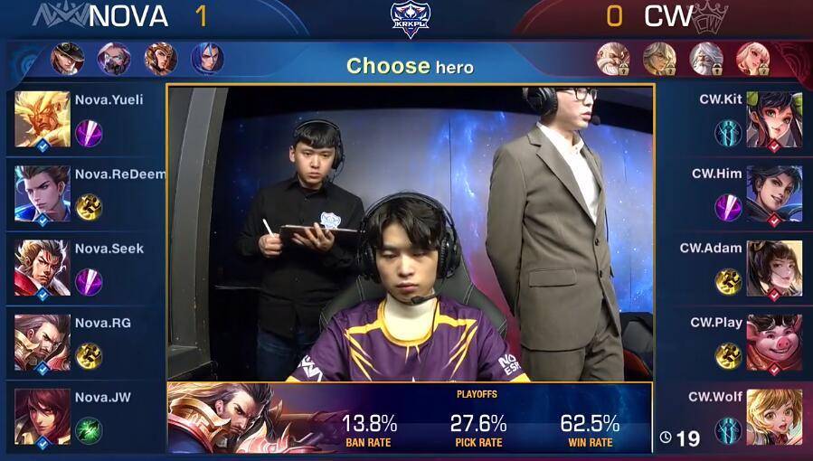 斗鱼独播KRKPL：CW心理博弈完爆对面，曜两次抢龙让Nova绝望