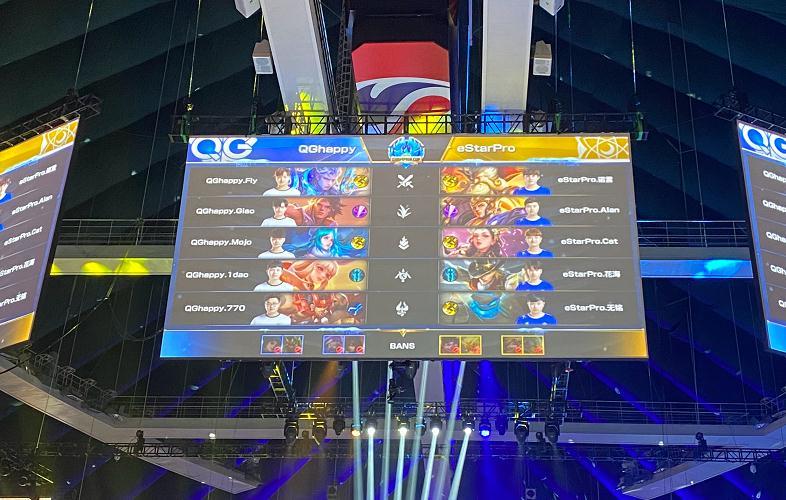 QG：eStar冬冠杯，250套貂蝉皮肤免费送，韩跑跑在线直播！