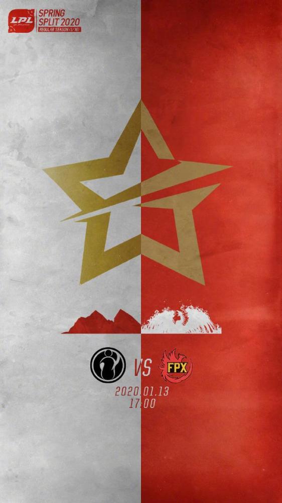 FPX和IG海报形成鲜明对比，IG海报过于简单被网友批评