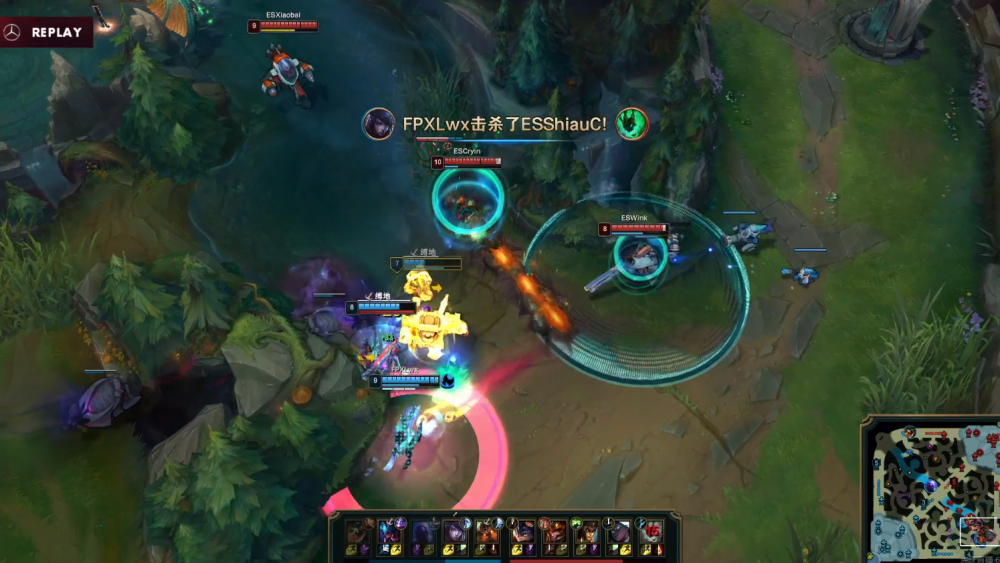 FPX顽强抵抗不敌远古龙buff 新军ES状态生猛先下一城！