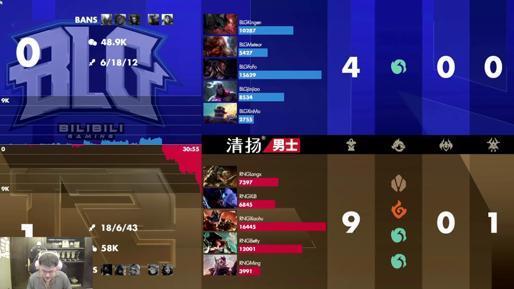 RNG轻取BLG，小虎超神战绩不被UZI看重！UZI：MVP只能是他！