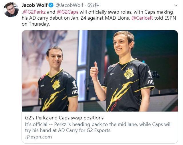 Deft表示我很想和Perkz在下路对线一次，网友表示马后炮