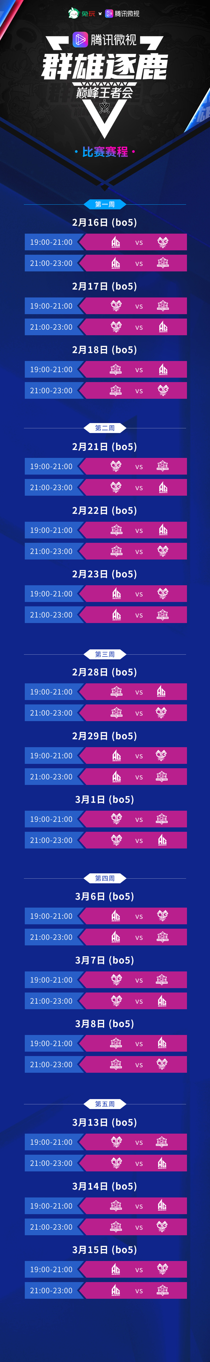 2月16日起estar、AG、QG将线上比赛，KPL联盟在下一盘大棋！