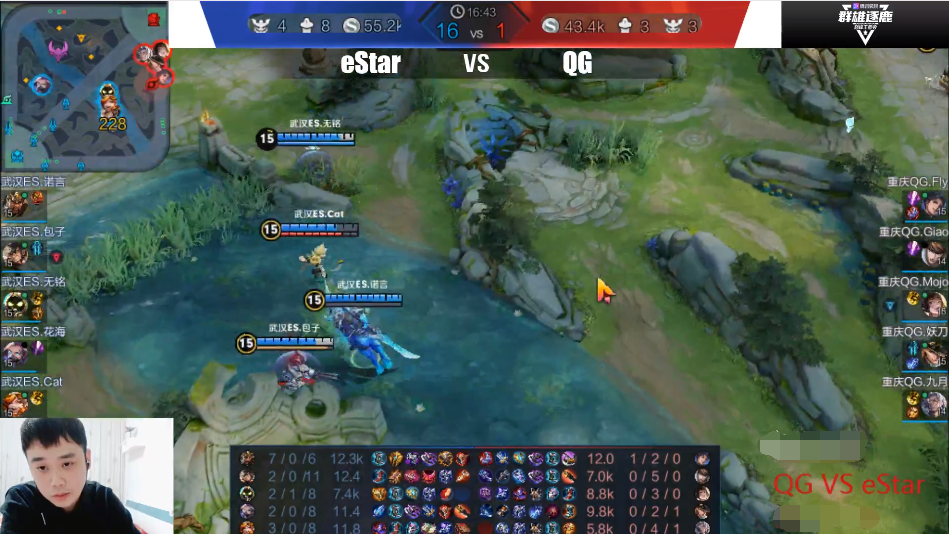 estar2-0QG，打出“20-1”人头比，月光：九月没法跟770比