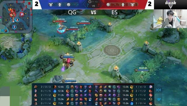 estar让二追三胜QG，决胜局超级兵偷家，QG二队状态神勇，不输一队