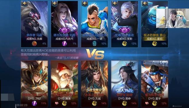 AG3-2战胜DYG，决胜局一诺认真了，马可50％输出，不把对面当人看