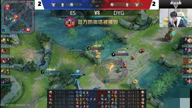 DYG让二追三战胜estar迎首胜，易峥狂暴后羿无解，鬼谷子吸到也白搭