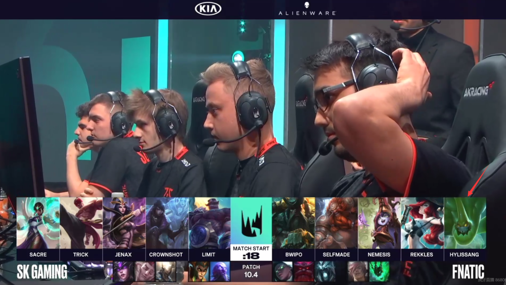 FNC再度整活扎克摇摆到辅助位 搭配酒桶无解双开团击溃SK！