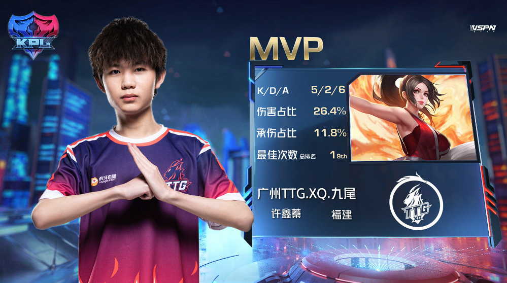 王者荣耀春季赛：XQ vs QG第四场，吕布大招拯救局面！