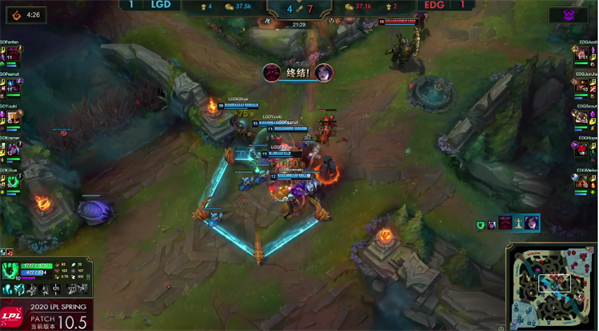 EDG2-1击败LGD！Junjia：有明凯教练的锦囊！