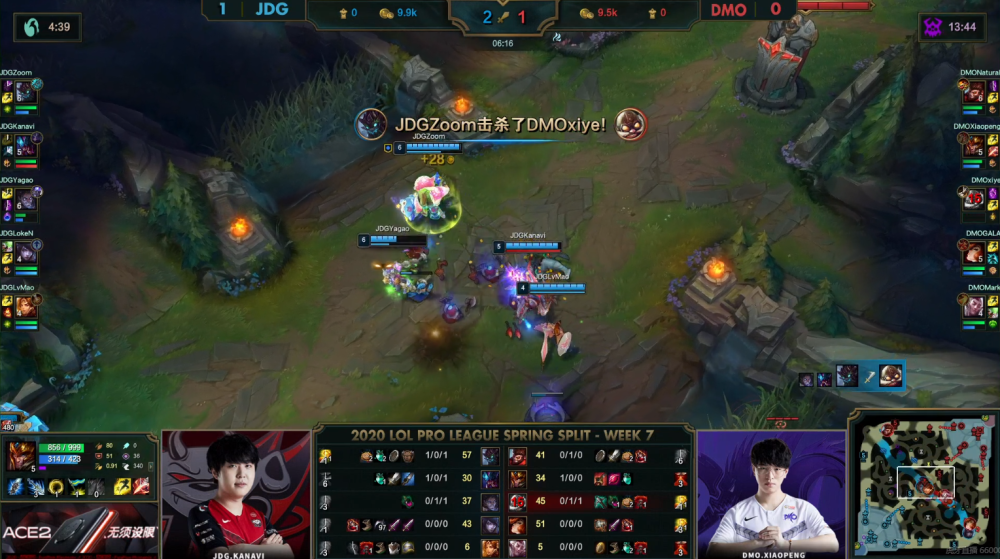 JDG豪取六连胜赛后采访zoom：常规赛MVP帮帮我们看宝！