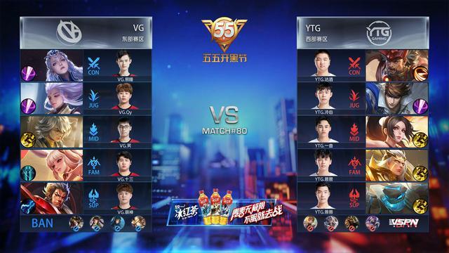 VG零封YTG，易瞳再次秀出露娜10分钟平推，最高兴的还是QG