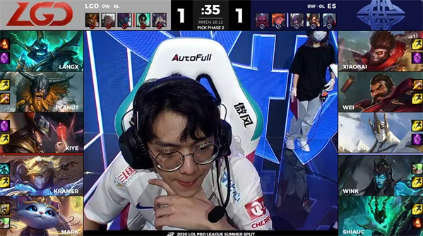 兮夜将功补过 LGD拿到首秀首胜！兮夜嘱咐小花生：不要送稳住